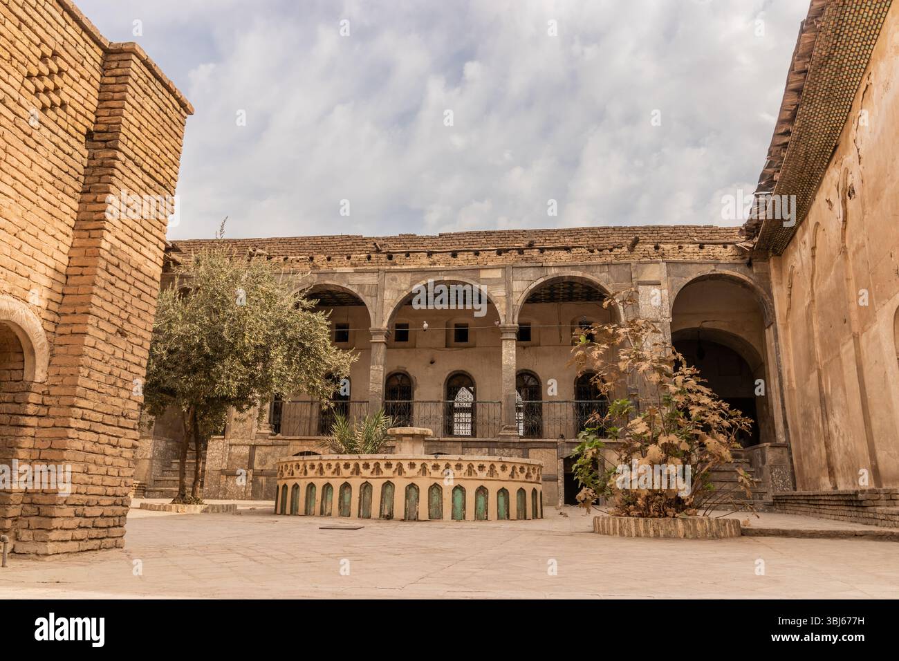 Renovated houses at the Erbil citadel in Erbil (Hawler), Kurdistan ...