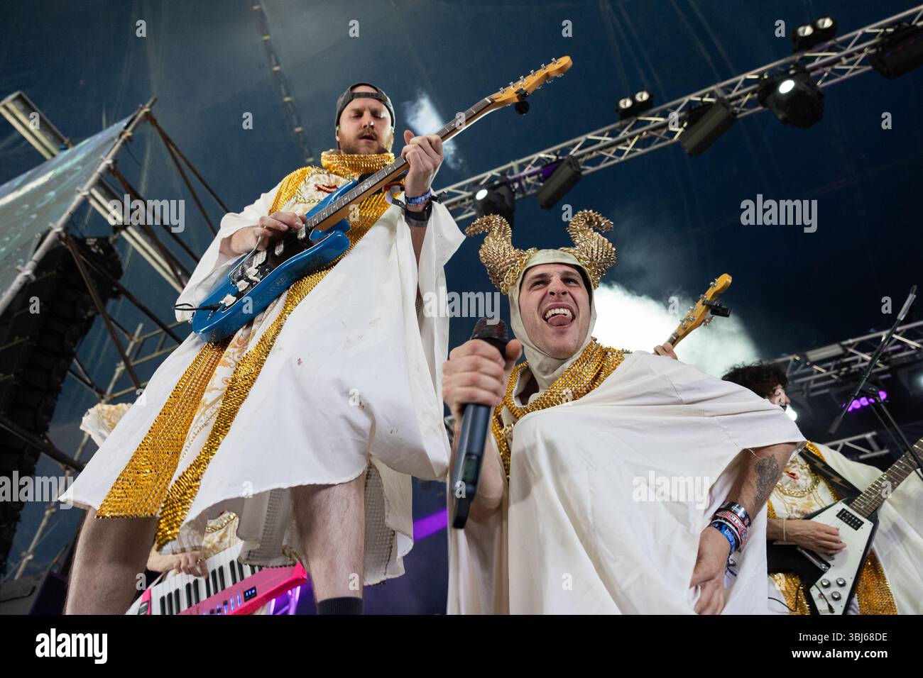 Leicestershire, UK. Friday June 13, 2025. Australian metal band ...