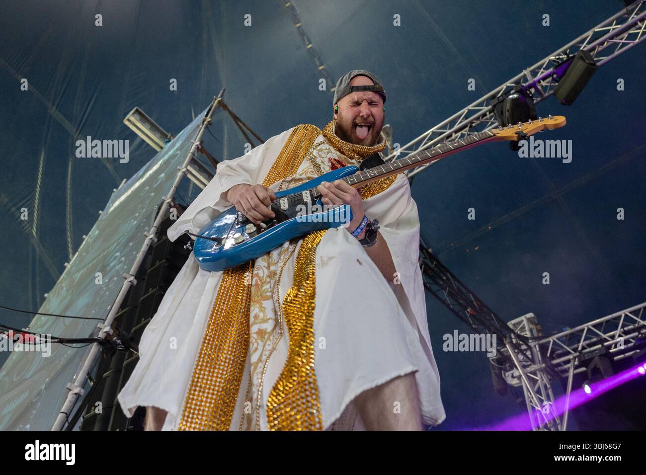 Leicestershire, UK. Friday June 13, 2025. Australian metal band ...
