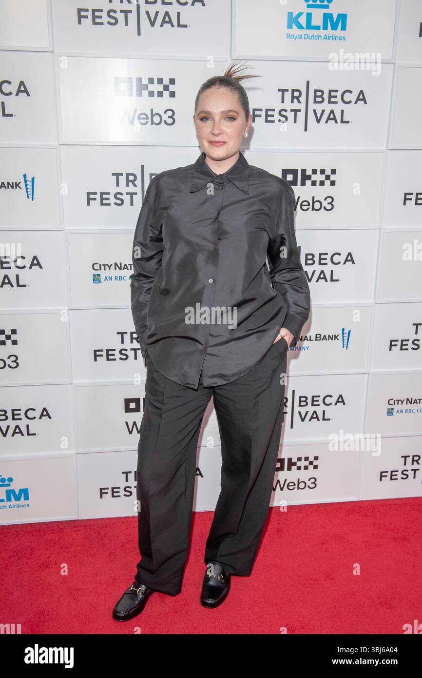 New York, United States. 12th June, 2025. Amy Forsyth attends "The ...