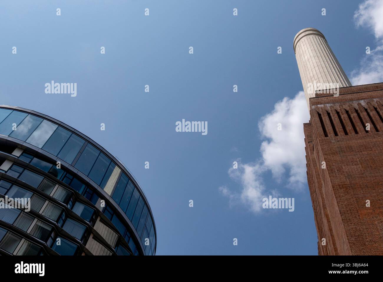 Views of Battersea Power Station in South London, England. Battersea ...