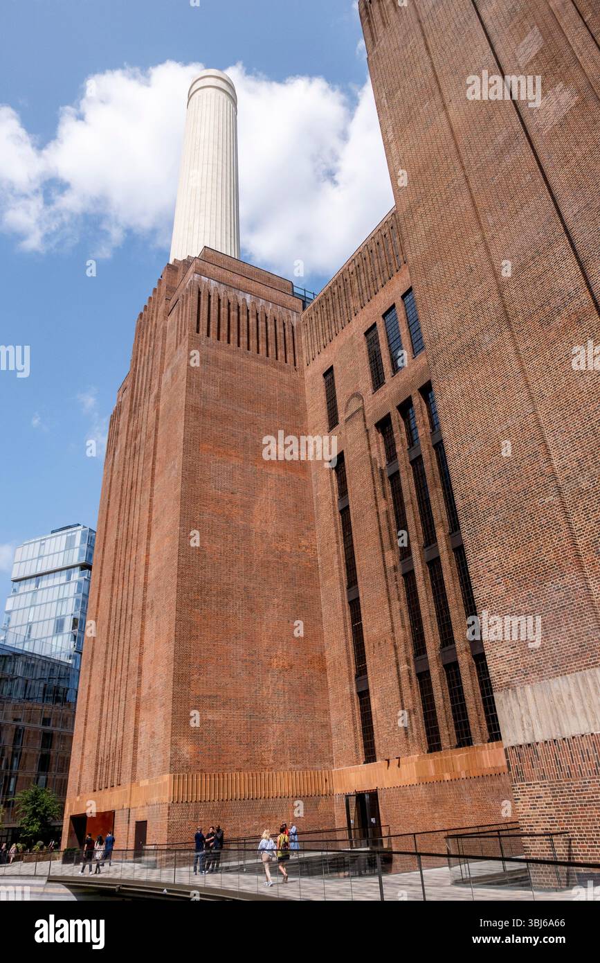 Views of Battersea Power Station in South London, England. Battersea ...