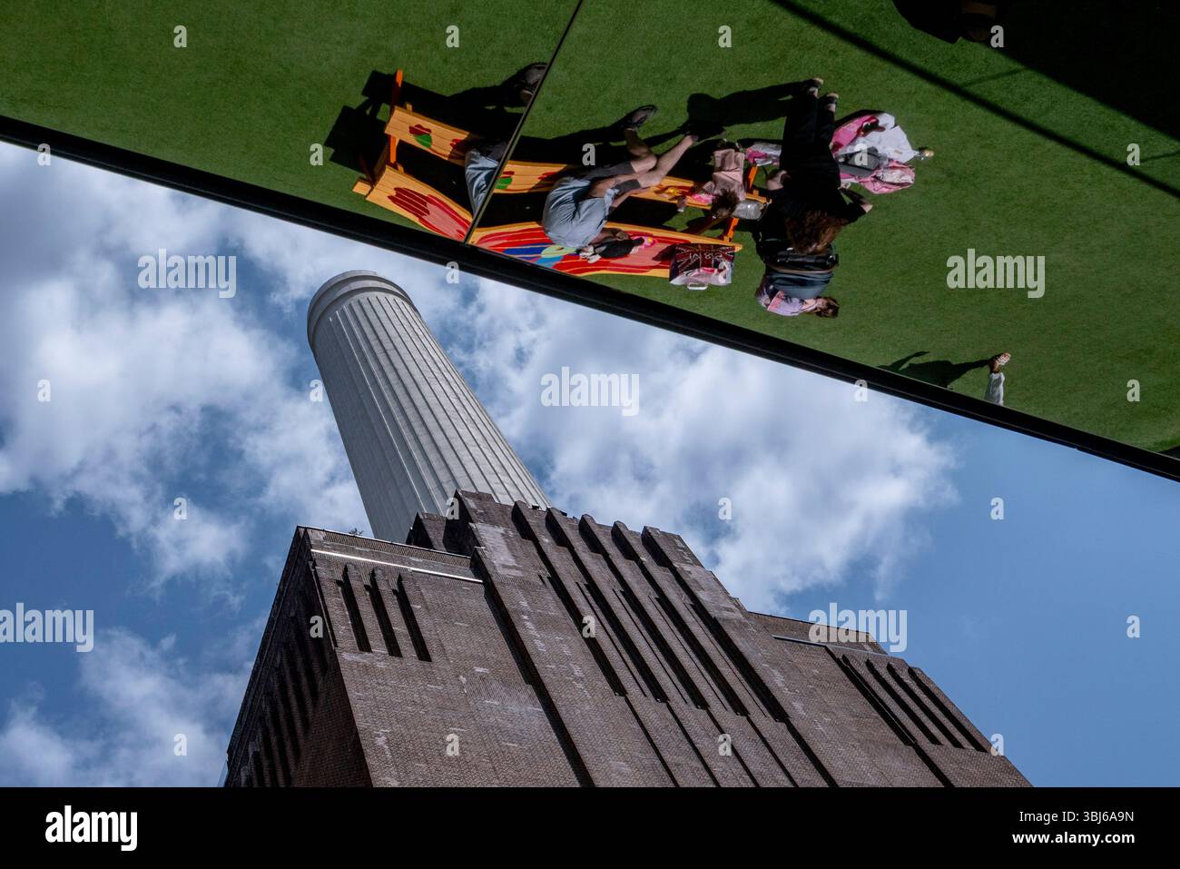 Views of Battersea Power Station in South London, England. Battersea ...