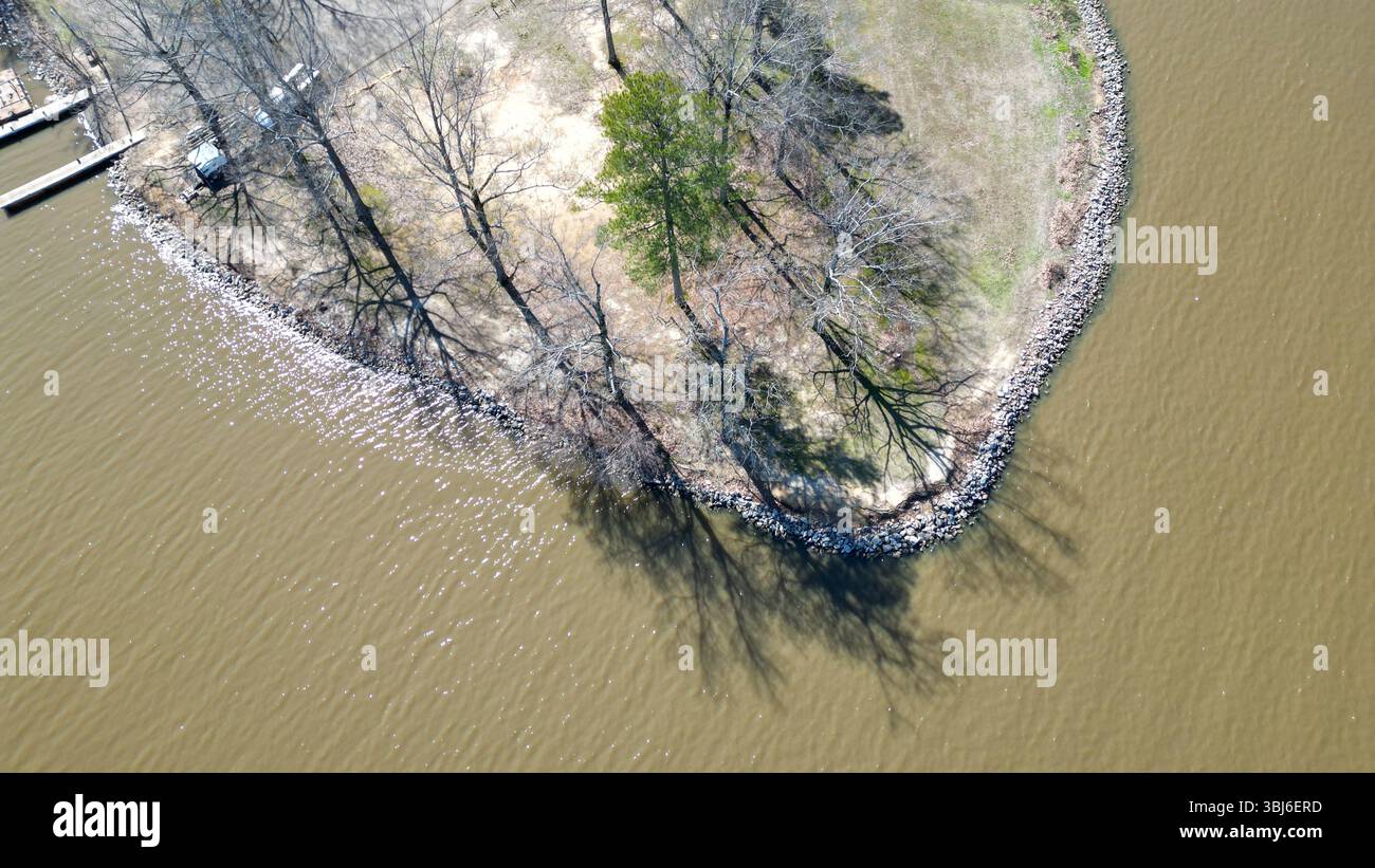Brandon Mississippi USA March 3 2024 fannin landing at the ross barnett reservoir marble head ...