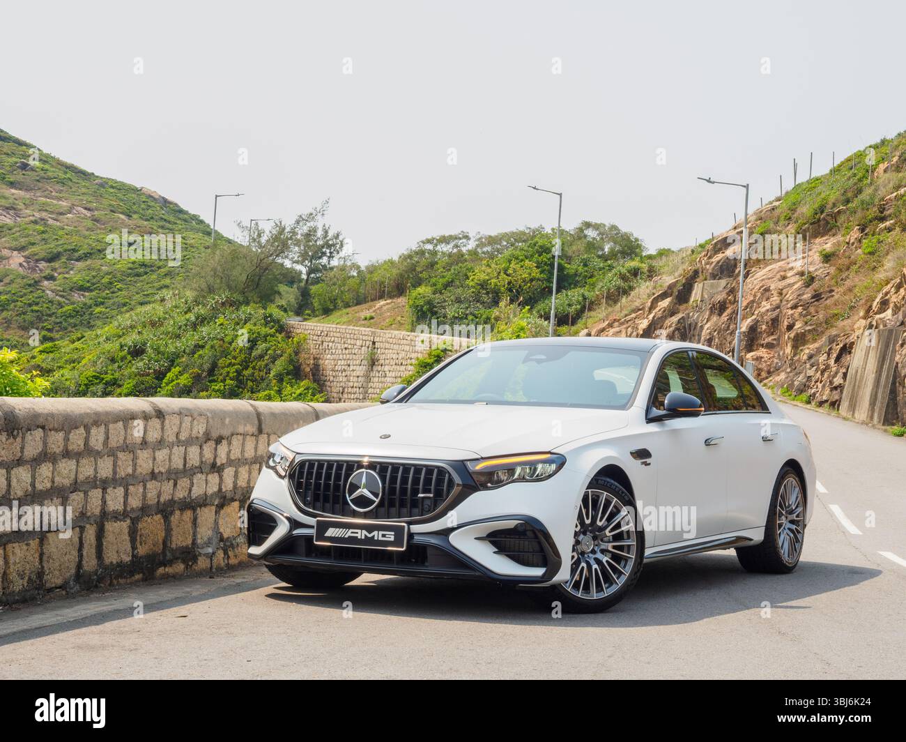 Hong Kong, China May 14 , 2025 : Mercedes-AMG E53 4MATIC Saloon May 14 ...
