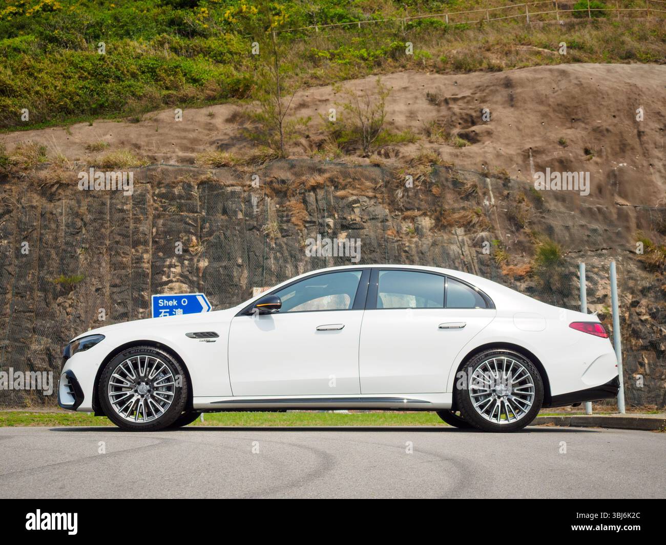 Hong Kong, China May 14 , 2025 : Mercedes-AMG E53 4MATIC Saloon May 14 ...