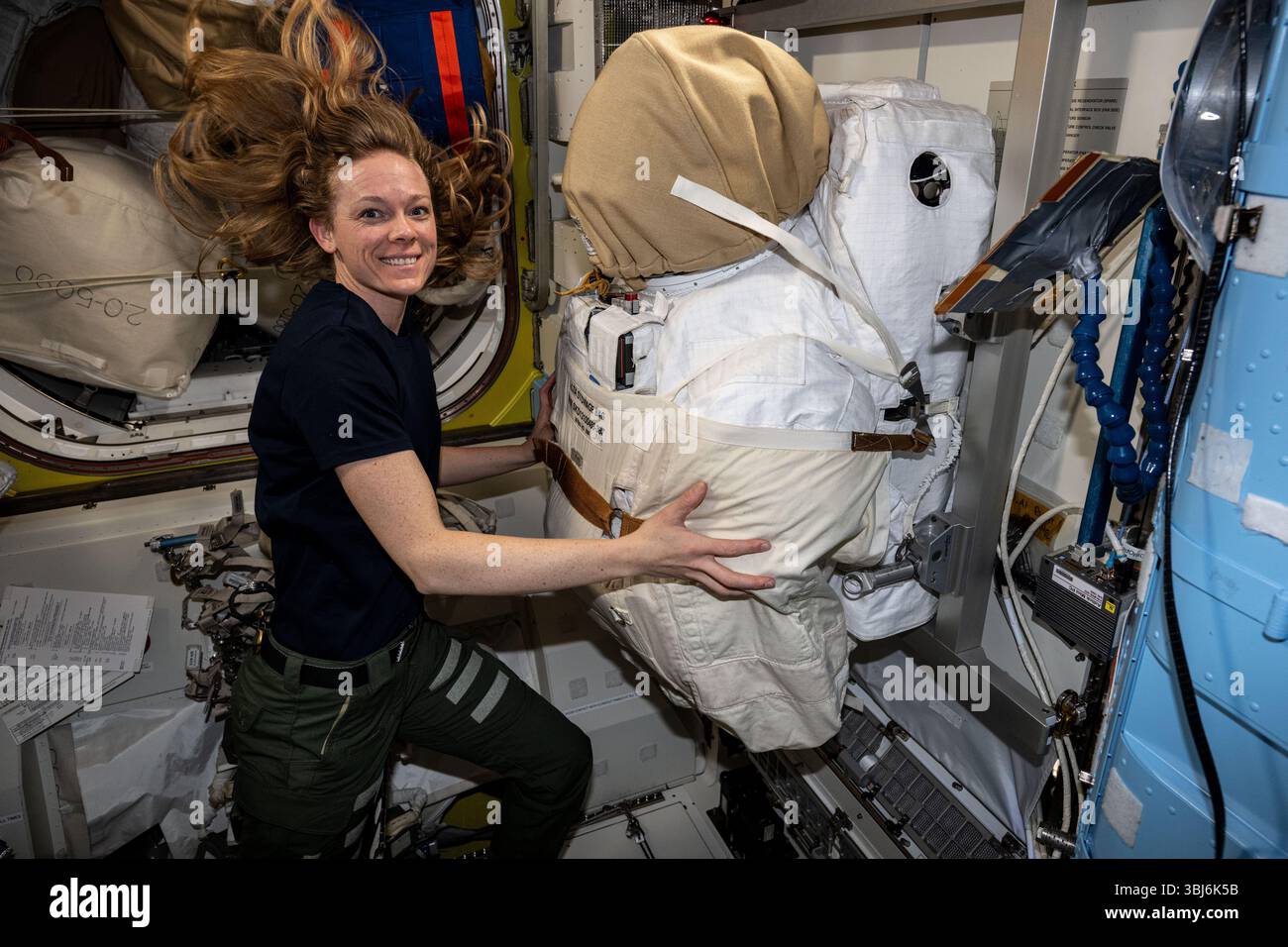 International Space Station, Earth Orbit. 10 June, 2025. NASA astronaut ...