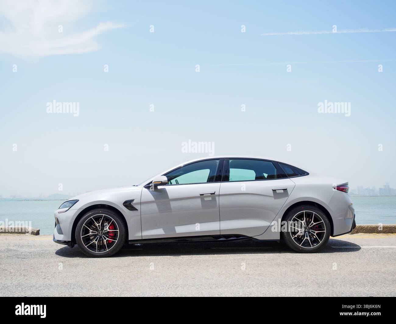 Hong Kong, China May 8 , 2025 : BYD SEAL EV SALOON Test Drive Day May 8 ...