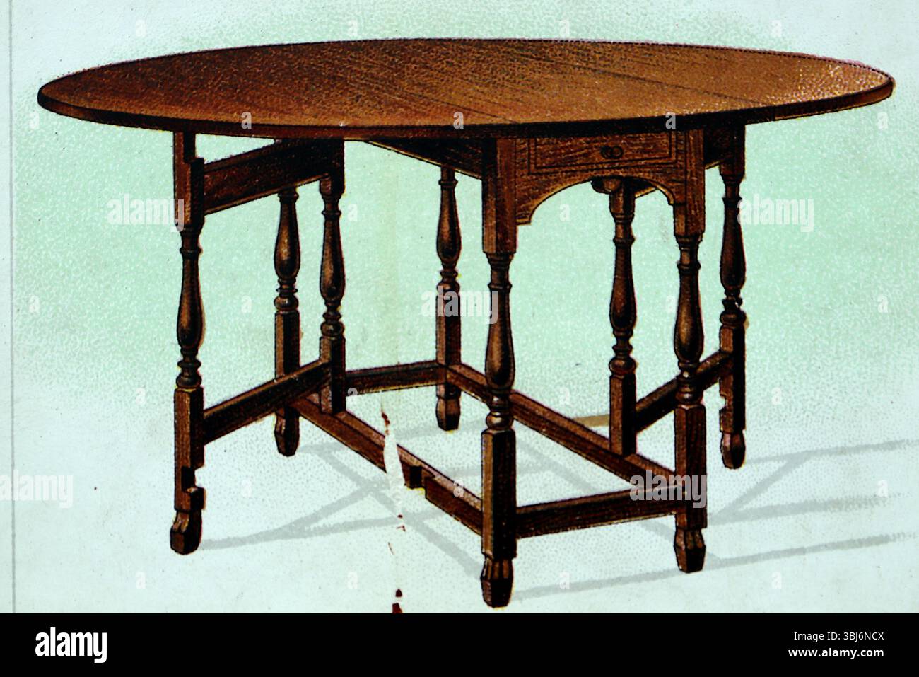 17th century english oak gate leg table hi-res stock photography and ...