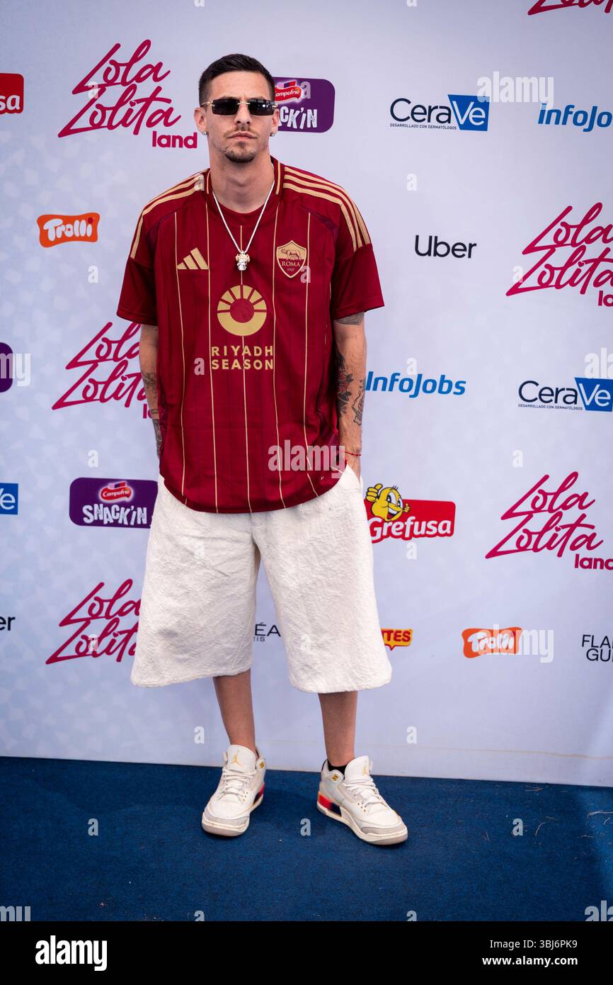 Danny Romero attends to 'Lola Lolita Land' Openning Party at Aquopolis on June 13, 2025 in ...