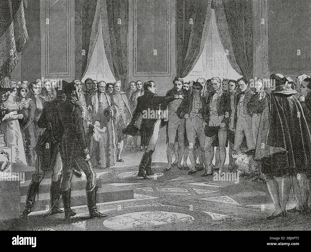 The French deputies doubted Napoleon after his arrival in Paris ...
