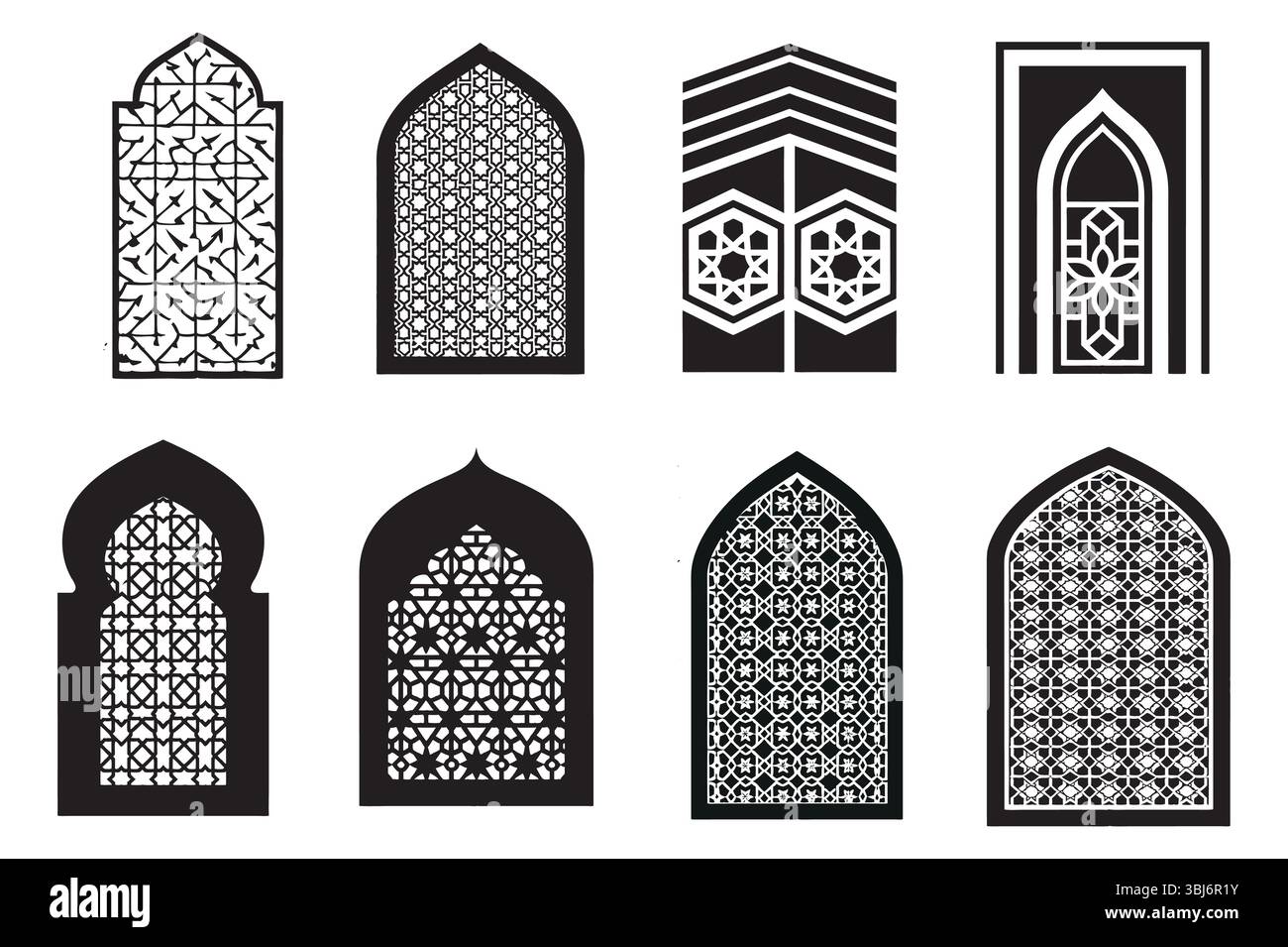 Traditional islamic patterns Stock Vector Images - Alamy