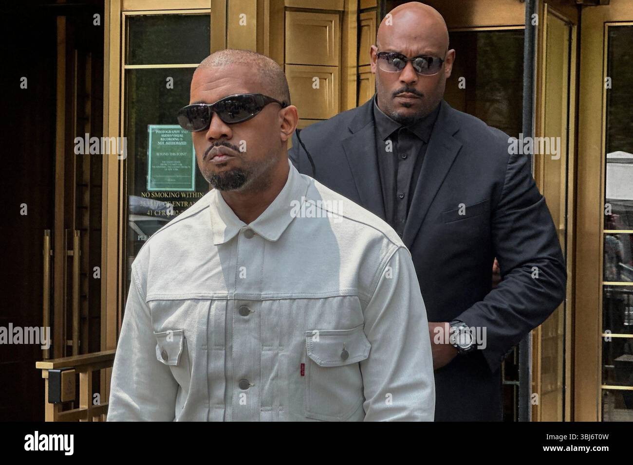 Ye, the rapper formerly known as Kanye West, leaves federal court ...