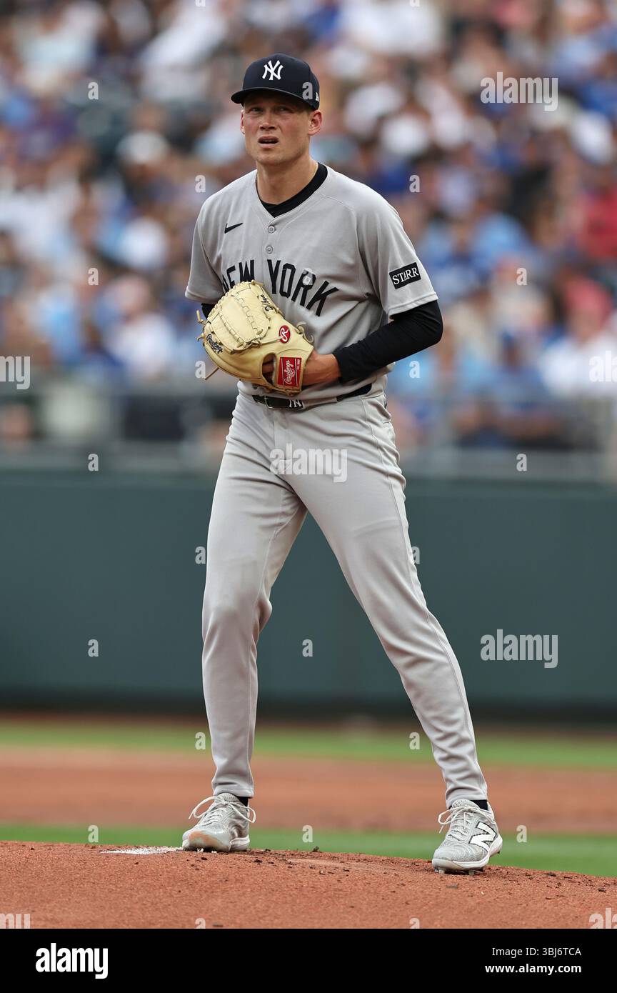 KANSAS CITY, MO - JUNE 12: New York Yankees pitcher Will Warren (98 ...