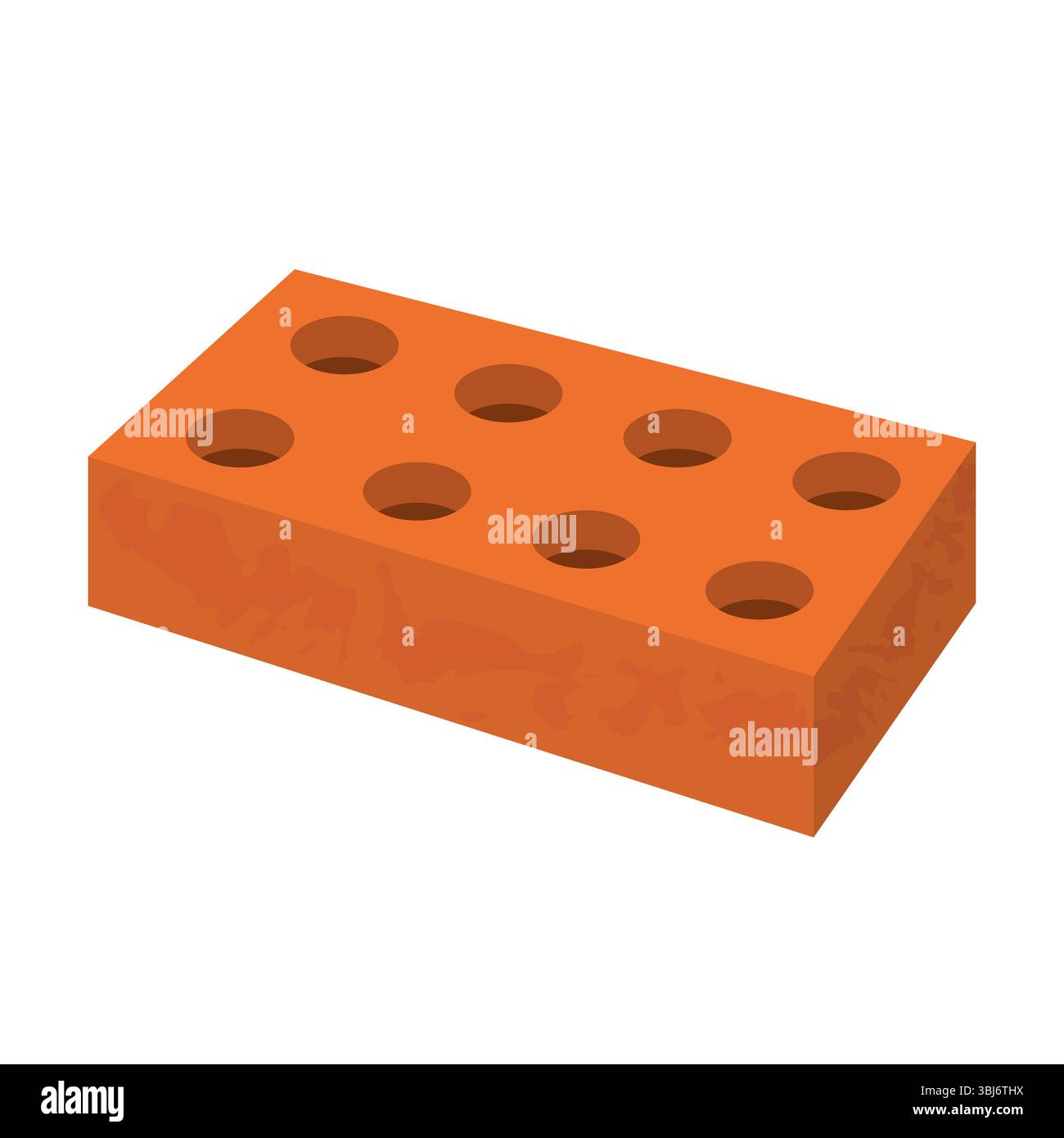 Top red brick building Stock Vector Images - Alamy