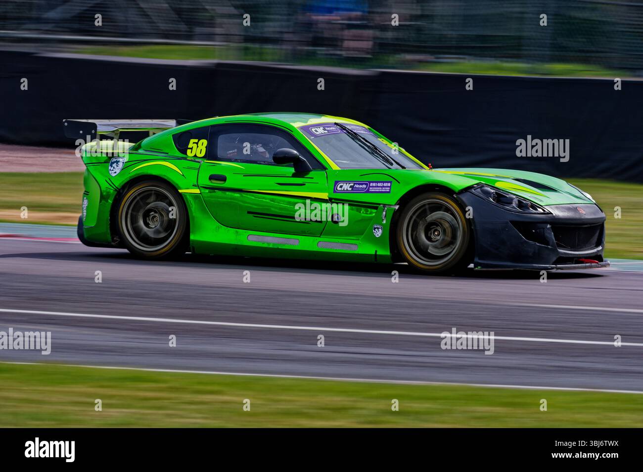 Racing at Oulton Park Uk Stock Photo - Alamy