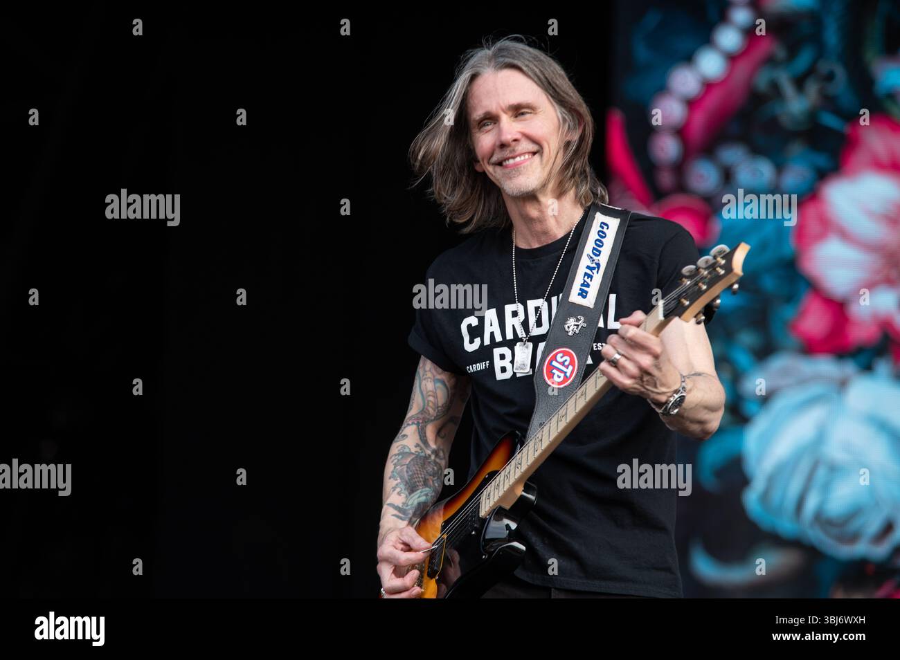 Donington, England. 13th June 2025. Myles Kennedy on stage at Download ...