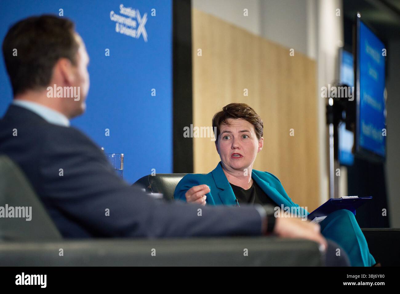 Edinburgh Scotland, UK 13 June 2025. Barroness Ruth Davidson in ...