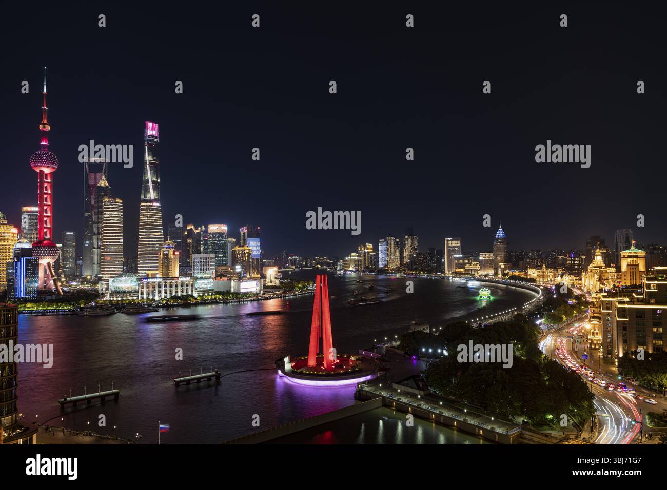 Skyline, skyscraper, Pearl Tower, Shanghai Tower, Shanghai World ...