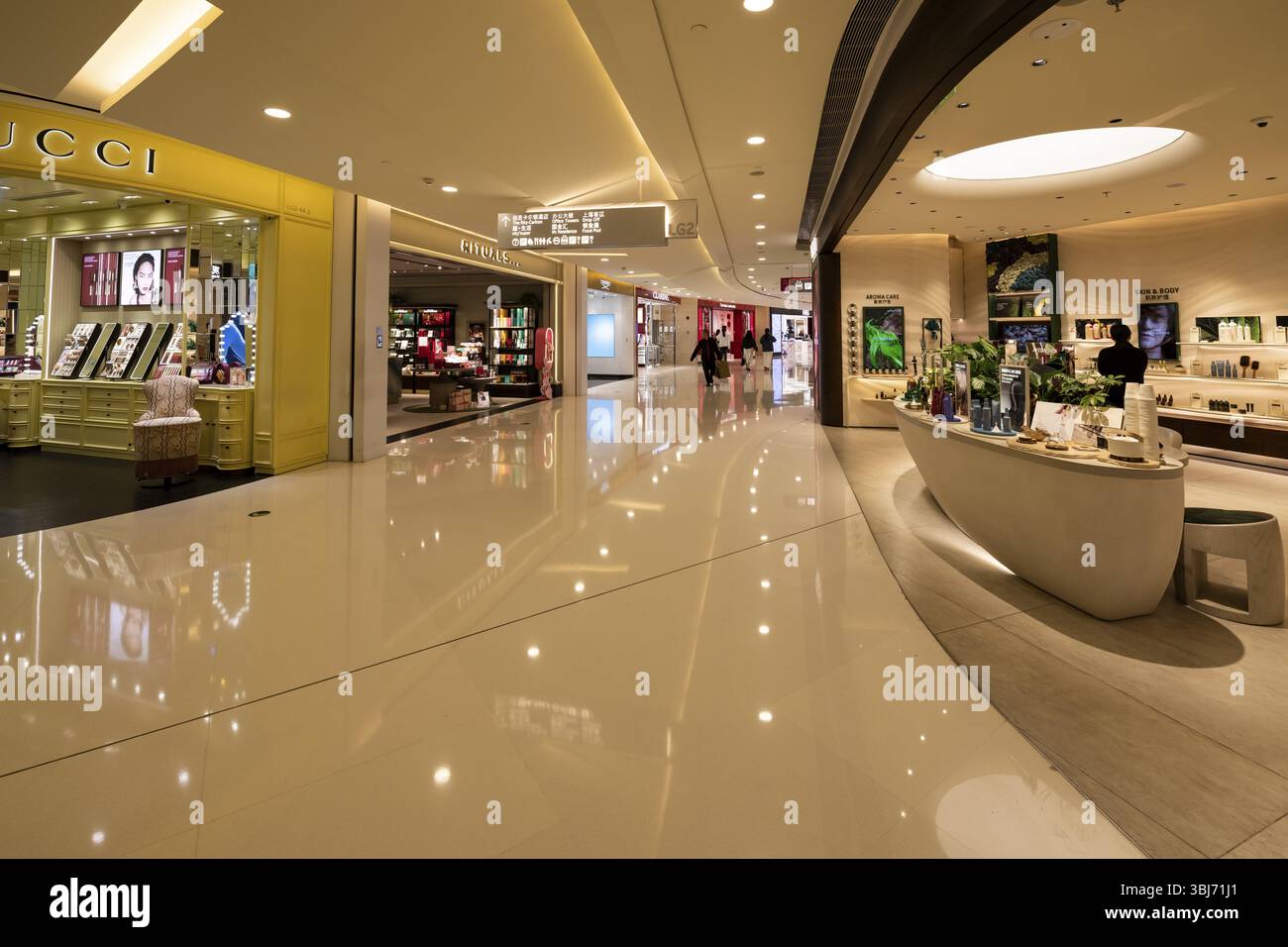 Luxury Mall, IFC Mall shopping centre, Shanghai, People's Republic of ...