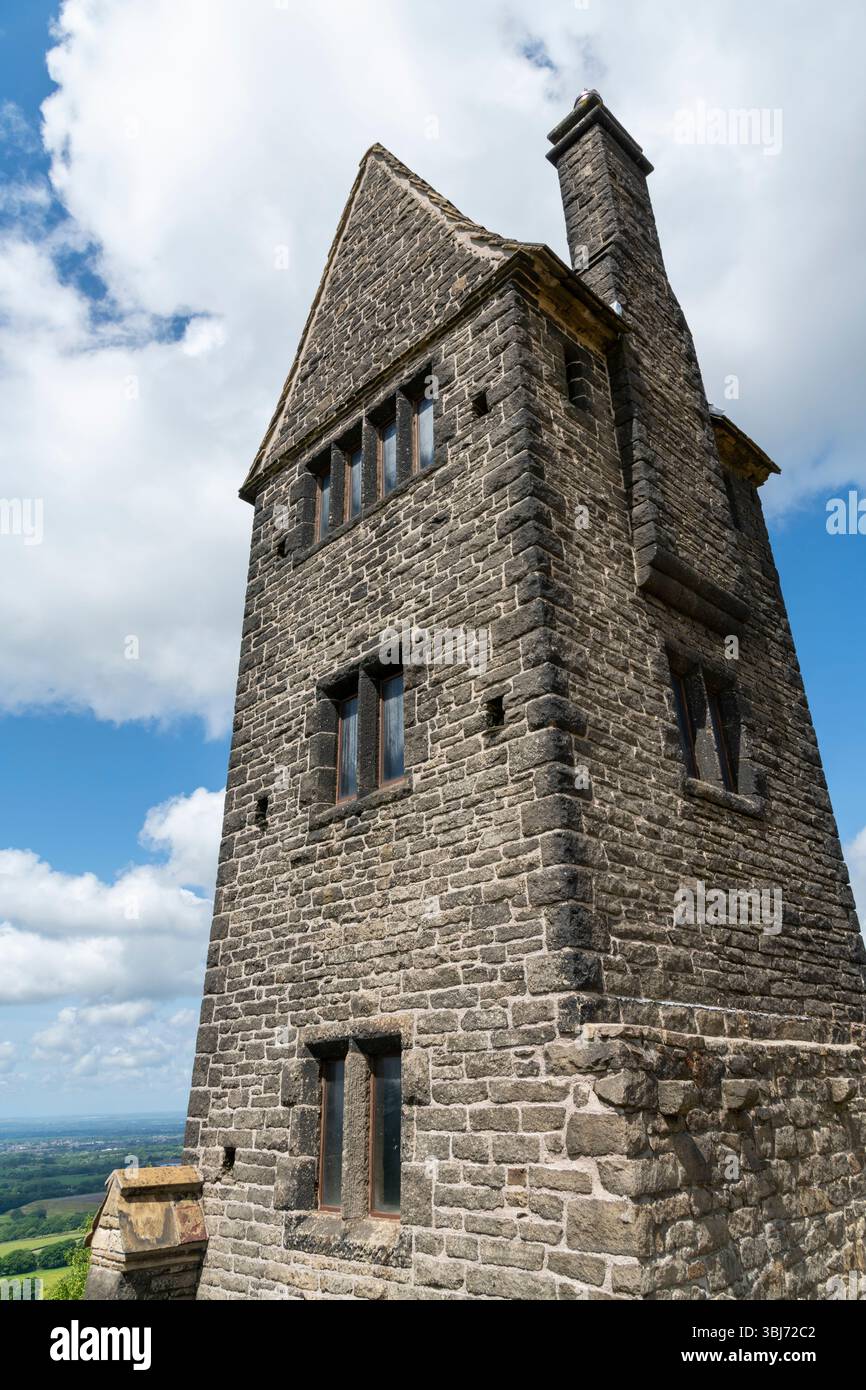 The Pigeon Tower at Rivington Terraced Gardens near Bolton in Northwest ...