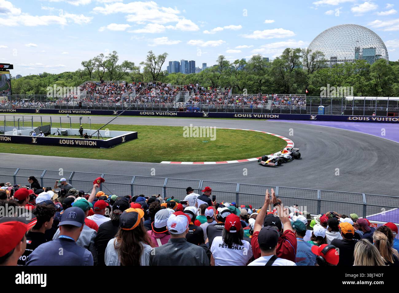 Montreal, Canada. 13th June, 2025. Isack Hadjar (FRA) Racing Bulls ...