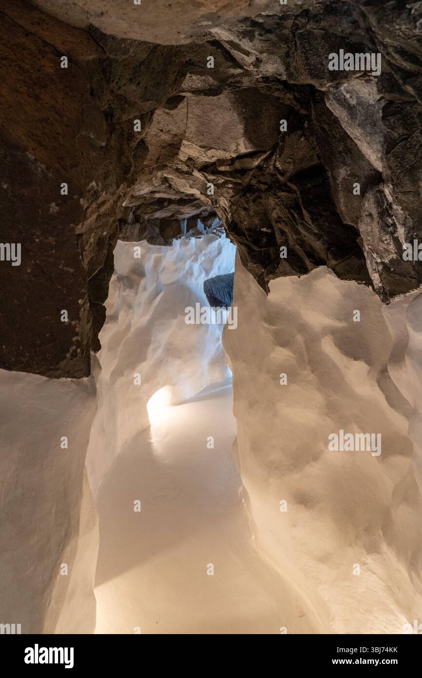 A captivating view inside the Cesar Manrique Foundation in Lanzarote ...