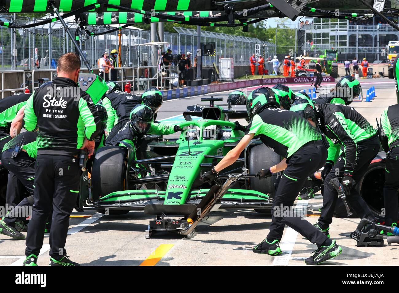 Montreal, Canada. 13th June, 2025. Nico Hulkenberg (GER) Sauber C45 ...