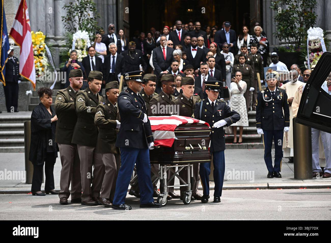 Photo by: zz/NDZ/STAR MAX/IPx 2025 6/13/25 The funeral service for ...