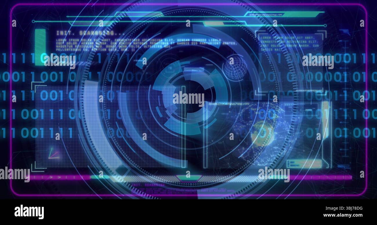 Segmented concentric rings display hi-res stock photography and images ...