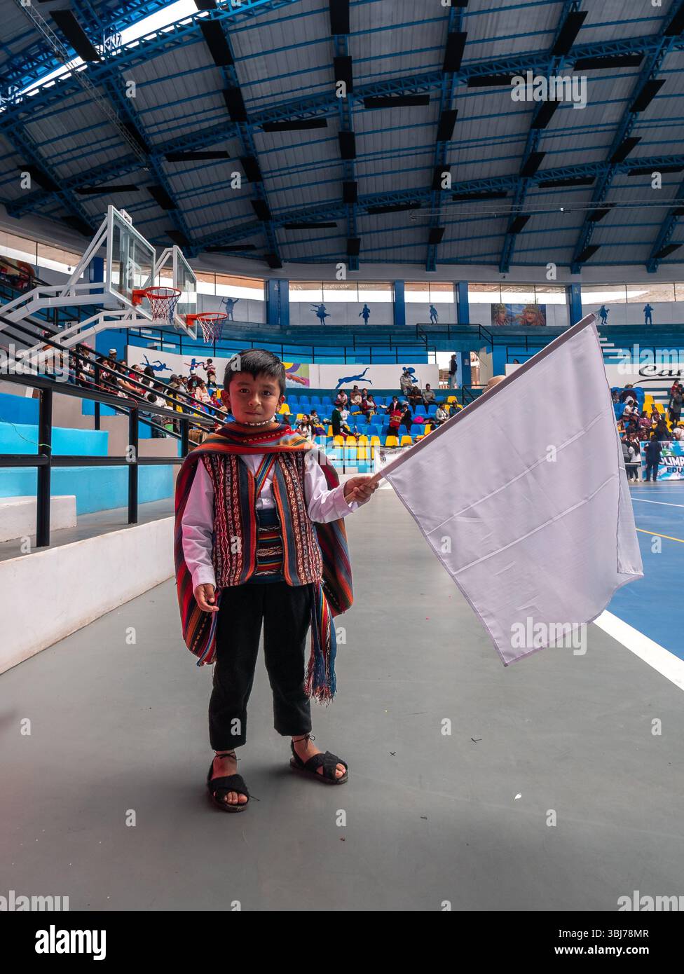 Urubamba, Cusco, Peru - November 28 2024: Peruvian Boy with Traditional ...