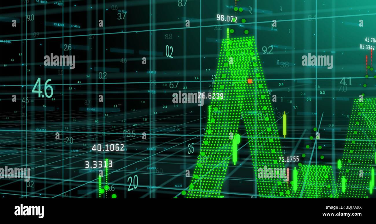 Displaying green bar clusters hi-res stock photography and images - Alamy