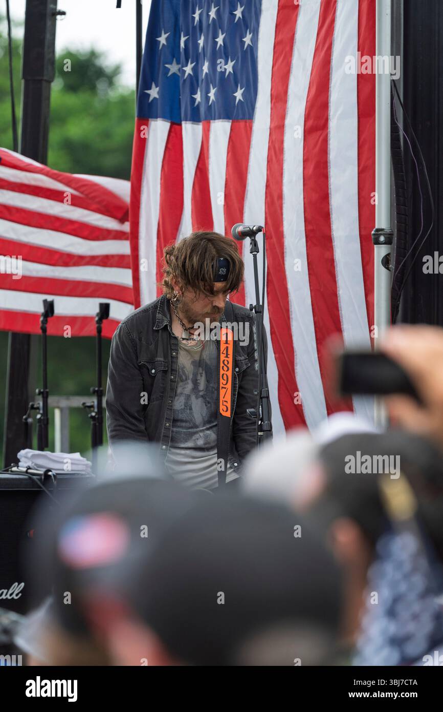 Unite For Veterans Protest Stock Photo - Alamy