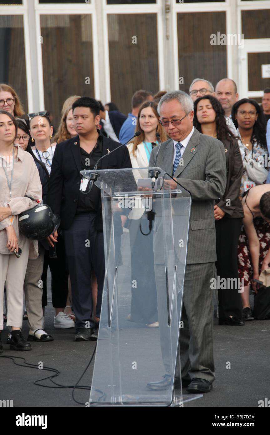 Nice, France. 13th Juin 2025. UNOC3, The Closing Ceremony of the third ...