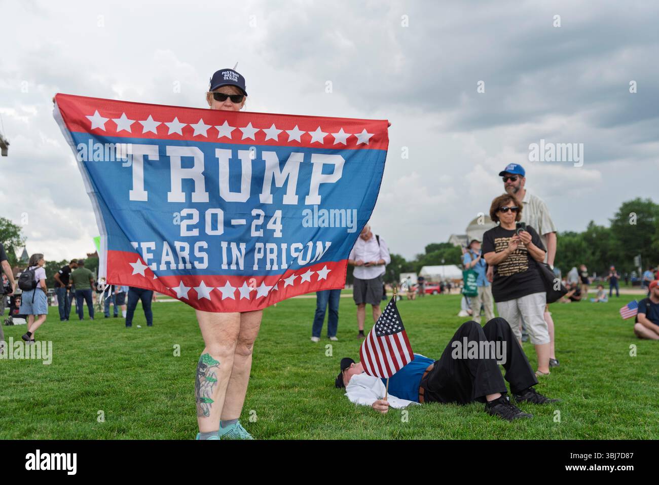 Unite For Veterans Protest Stock Photo - Alamy