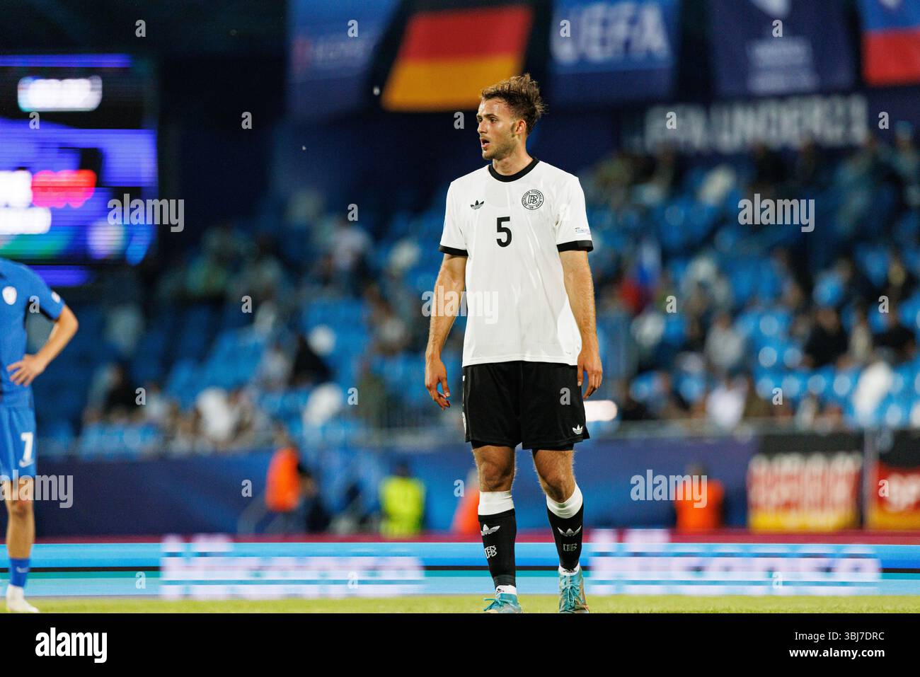 Max Rosenfelder seen during UEFA Euro U-21 2025 game between national ...