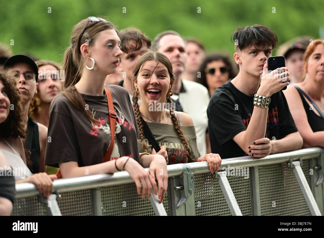 London, UK. 13th June, 2025. Outbreak Fest at LIDO Festival in London ...