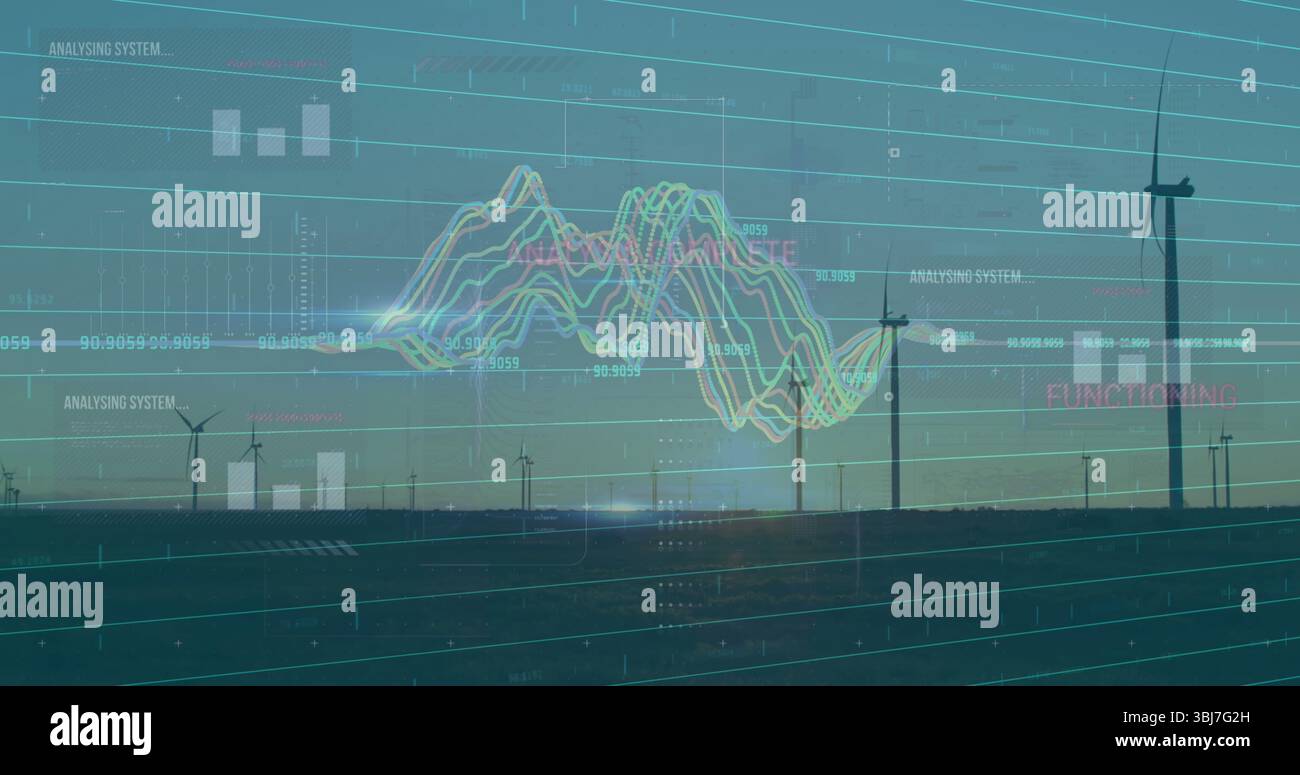 Displaying wind turbine spinning hi-res stock photography and images - Alamy