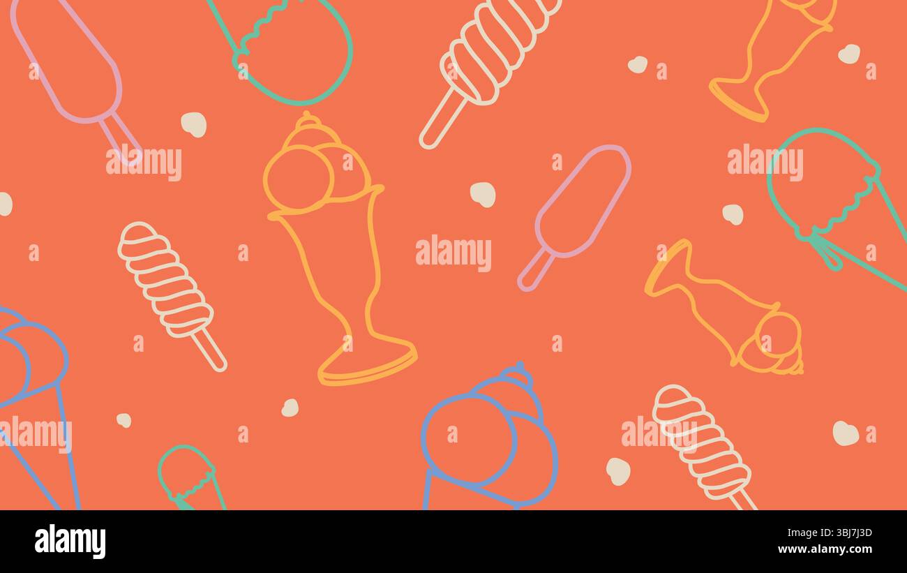 Abstract line art melting Stock Vector Images - Alamy