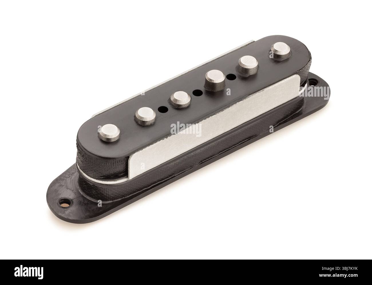 open single coil pickup path isolated on white Stock Photo - Alamy
