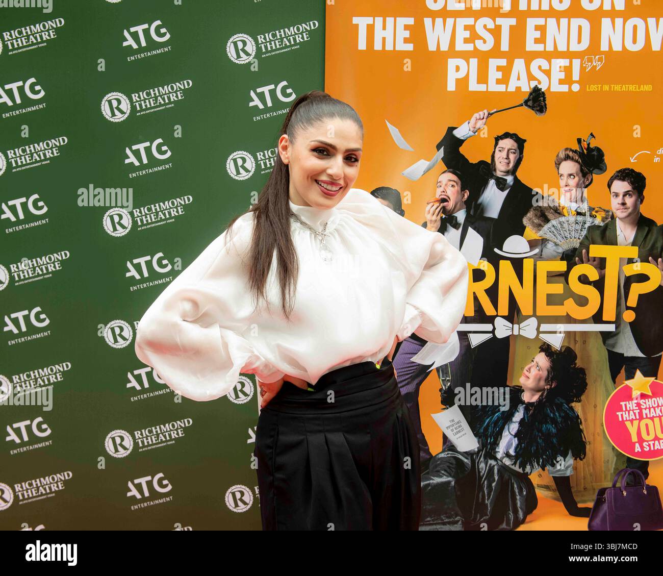 London, UK, Friday, 13th June 2025 Eleni Christofi arrives at the ...