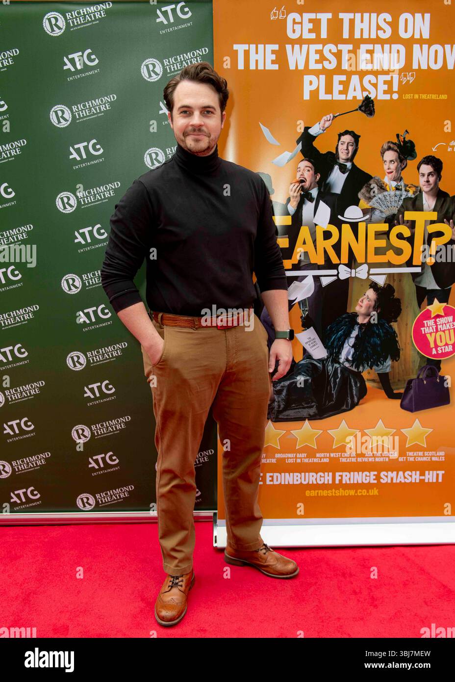 London, UK, Friday, 13th June 2025 Josh Haberfield (Earnest? Cast ...