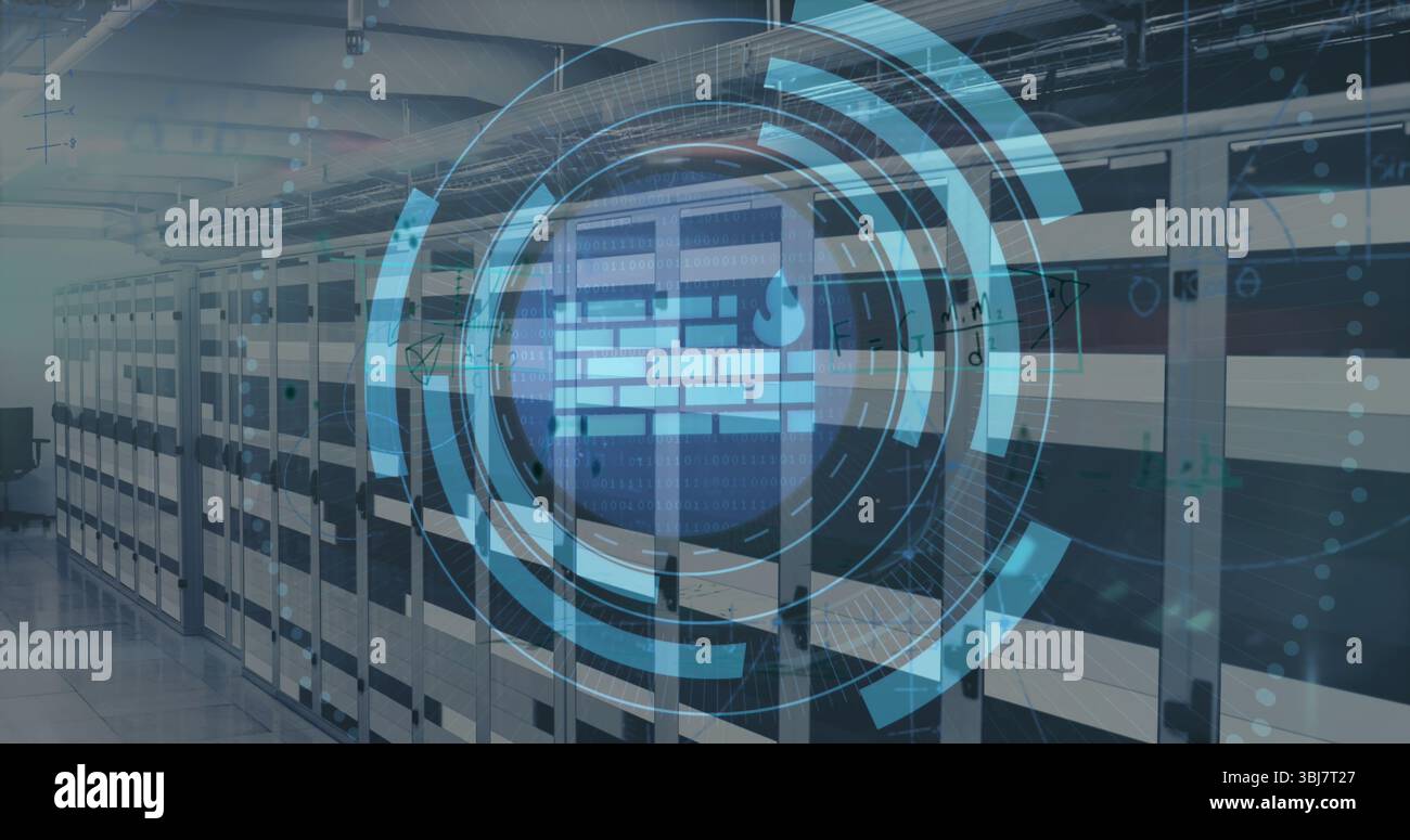 Showing aisle in datacenter hi-res stock photography and images - Alamy