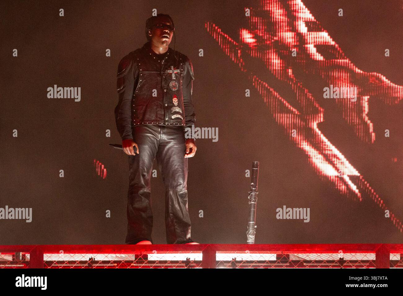 Milan, Italy. 13th June, 2025. Don Toliver performs live at Kozel ...