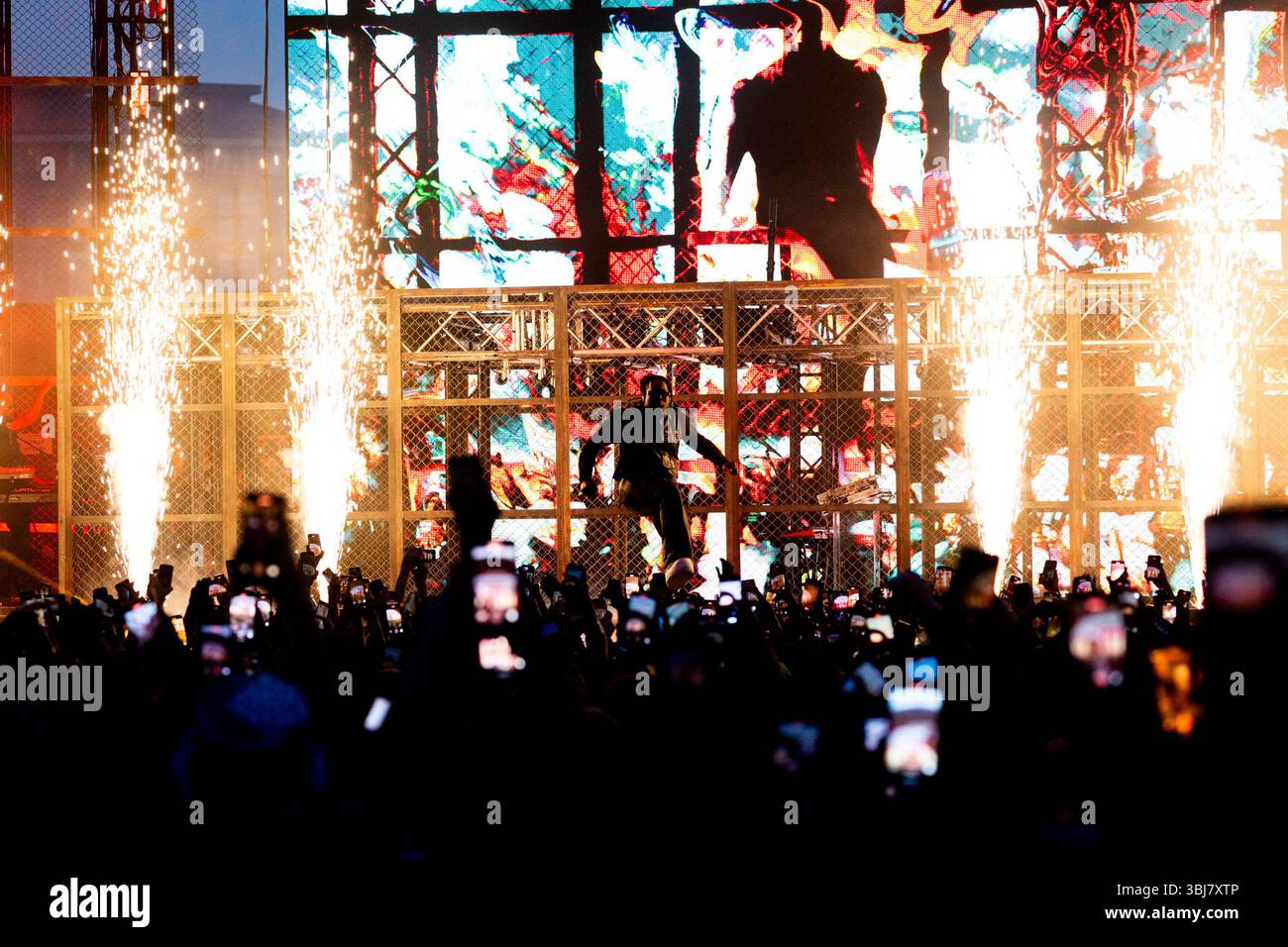 Milan, Italy. 13th June, 2025. Don Toliver performs live at Kozel Carroponte in Milano, Italy ...