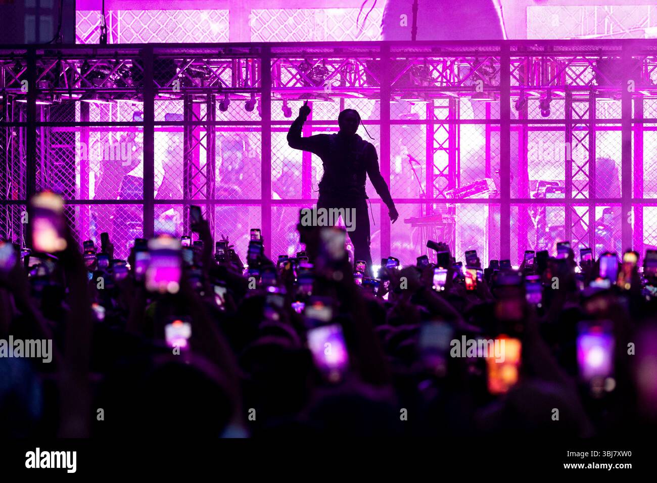 Milan, Italy. 13th June, 2025. Don Toliver performs live at Kozel Carroponte in Milano, Italy ...