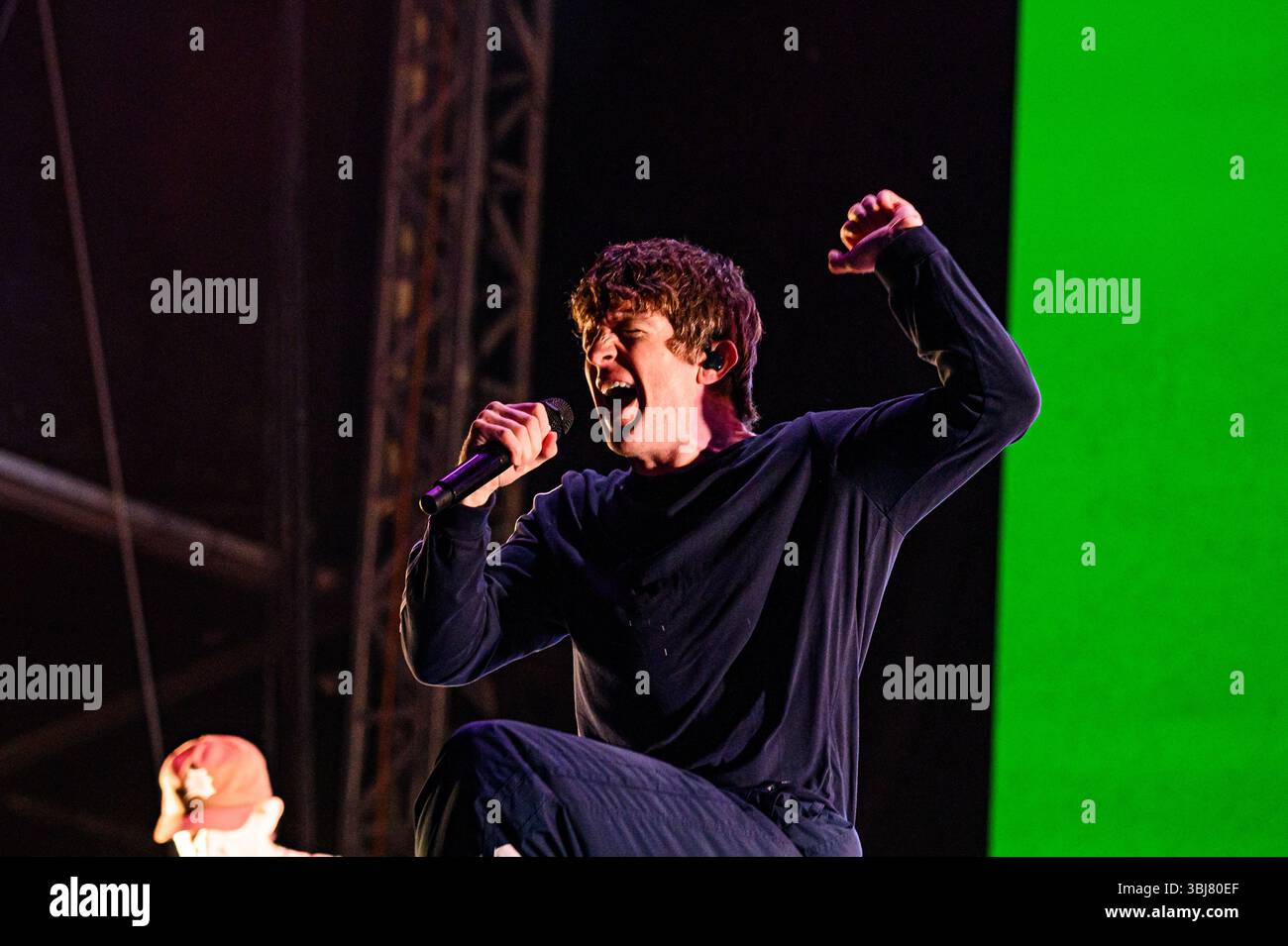 London, United Kingdom. 13th June, 2025. Brendan Yates of Turnstile ...