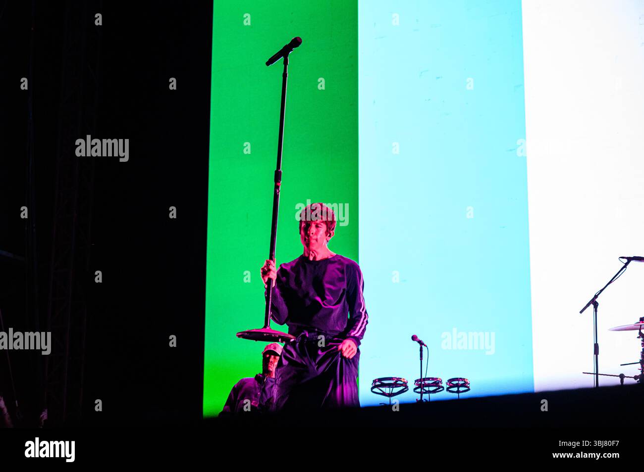London, United Kingdom. 13th June, 2025. Brendan Yates of Turnstile ...