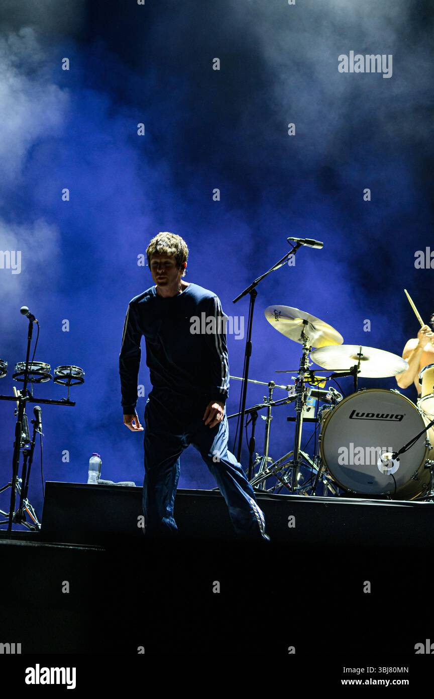 London, United Kingdom. 13th June, 2025. Brendan Yates of Turnstile ...