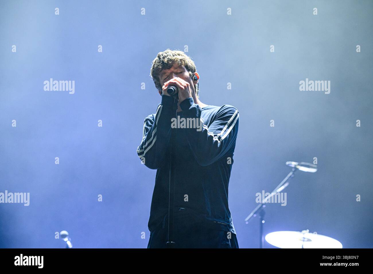 London, United Kingdom. 13th June, 2025. Brendan Yates of Turnstile ...